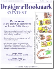 Public Library Bookmark Contest